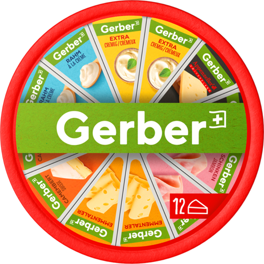 Fromage à tartiner Gerber 100% de Suisse | Gerber Suisse